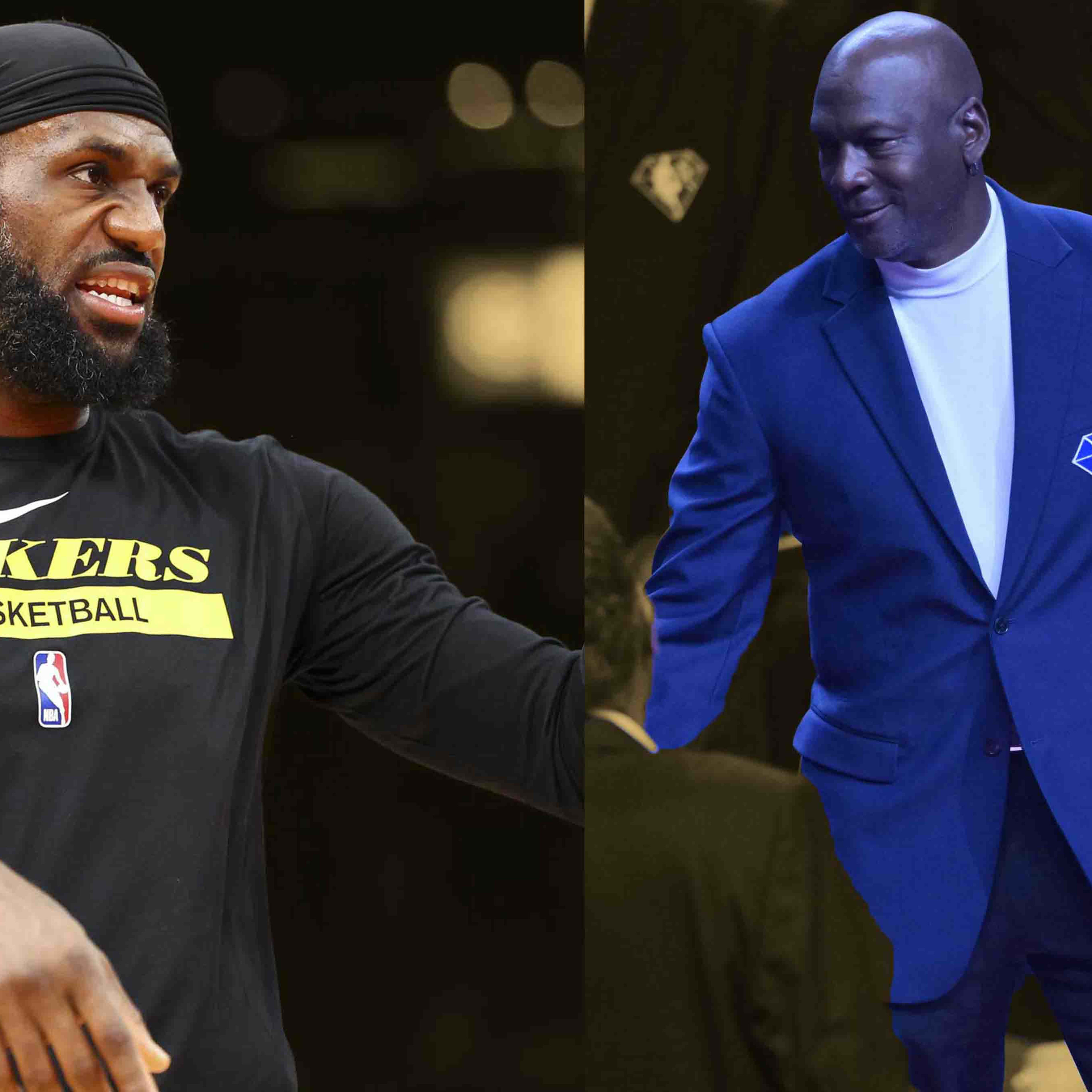 LeBron James describes his first meeting with Michael Jordan: "It was ...