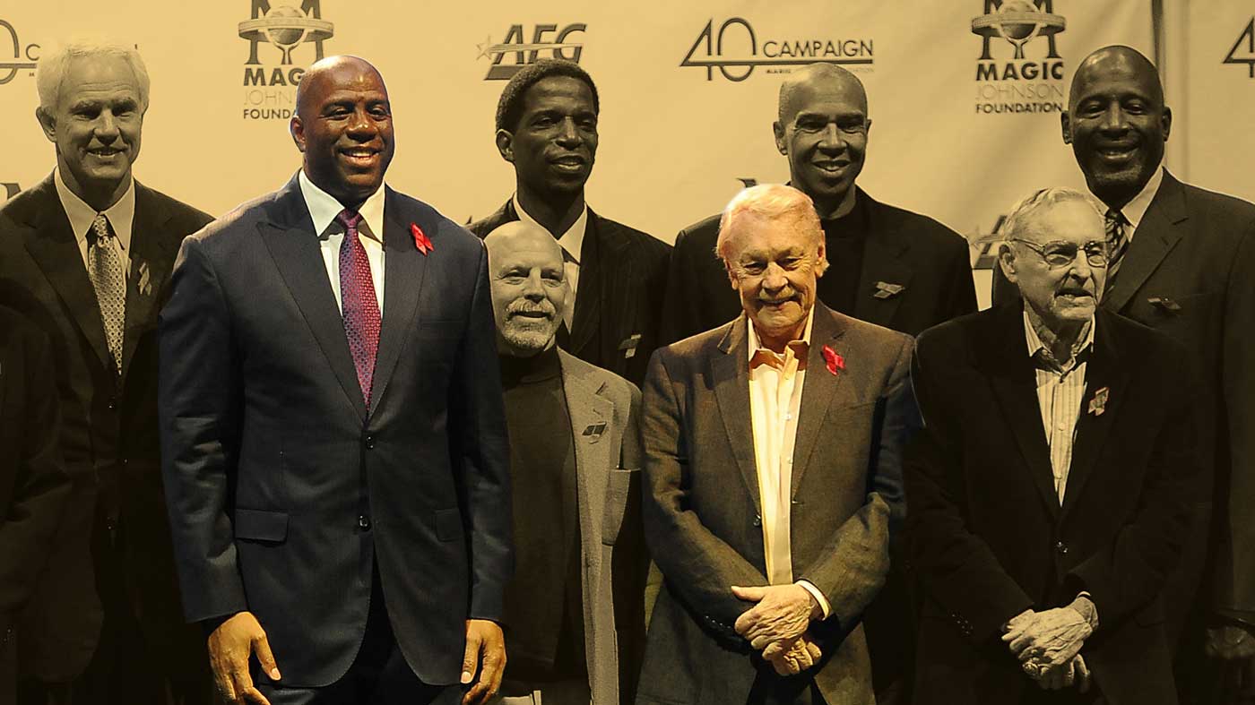 When Magic Johnson paid tribute to his mentor Julius Erving ...