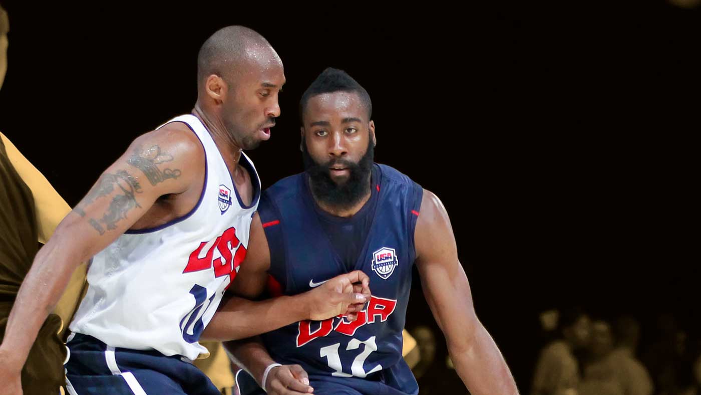 Harden on how facing off early against Kobe changed his career ...