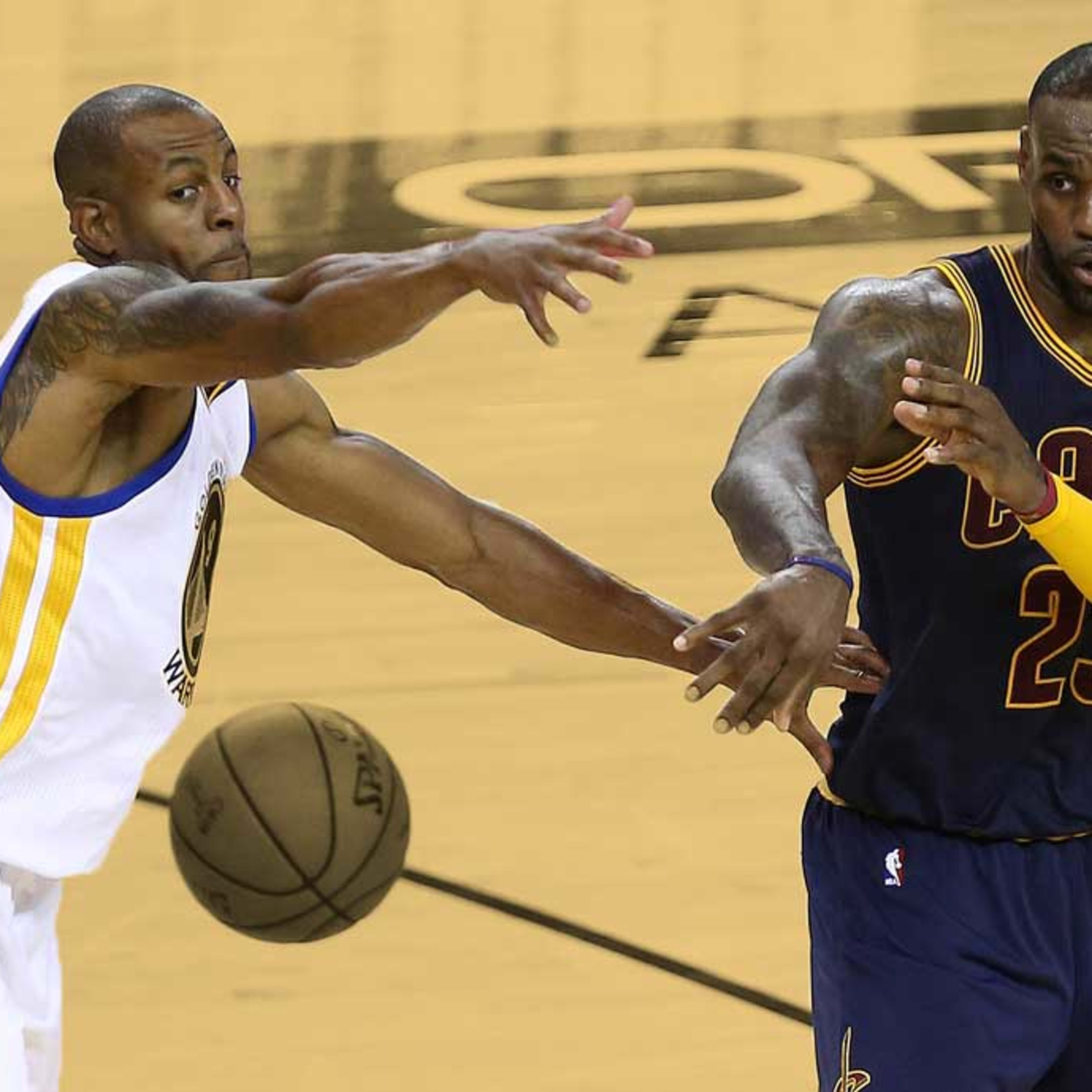 LeBron reveals why he was afraid after blocking Andre Iguodala in Game 7 of the 2016 NBA Finals ...