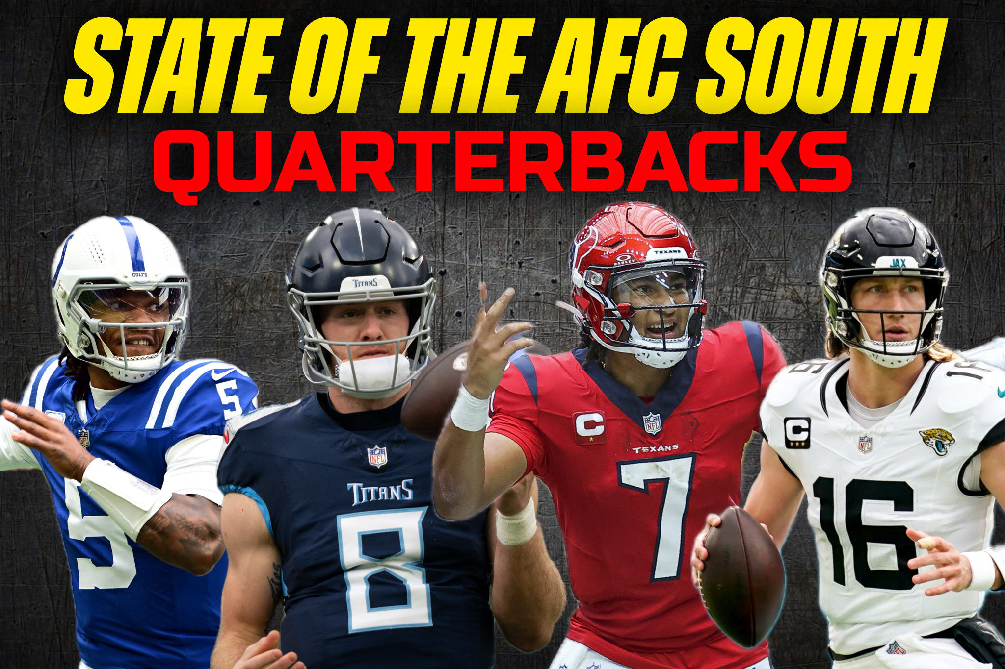 State of the AFC South: Ranking the WRs + TEs and top 5 players across ...
