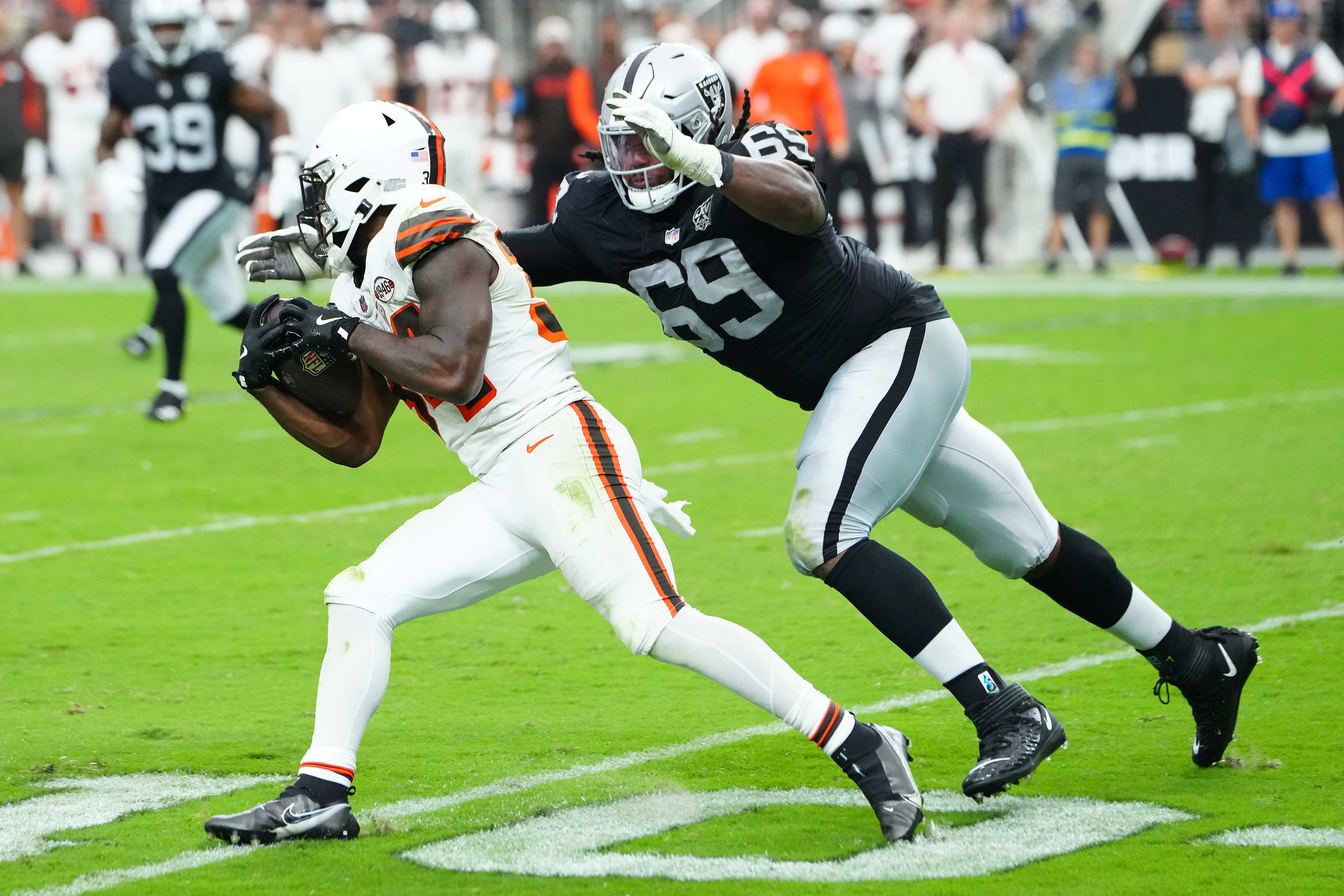 Raiders veteran DT Adam Butler is making it clear that he does not like ...